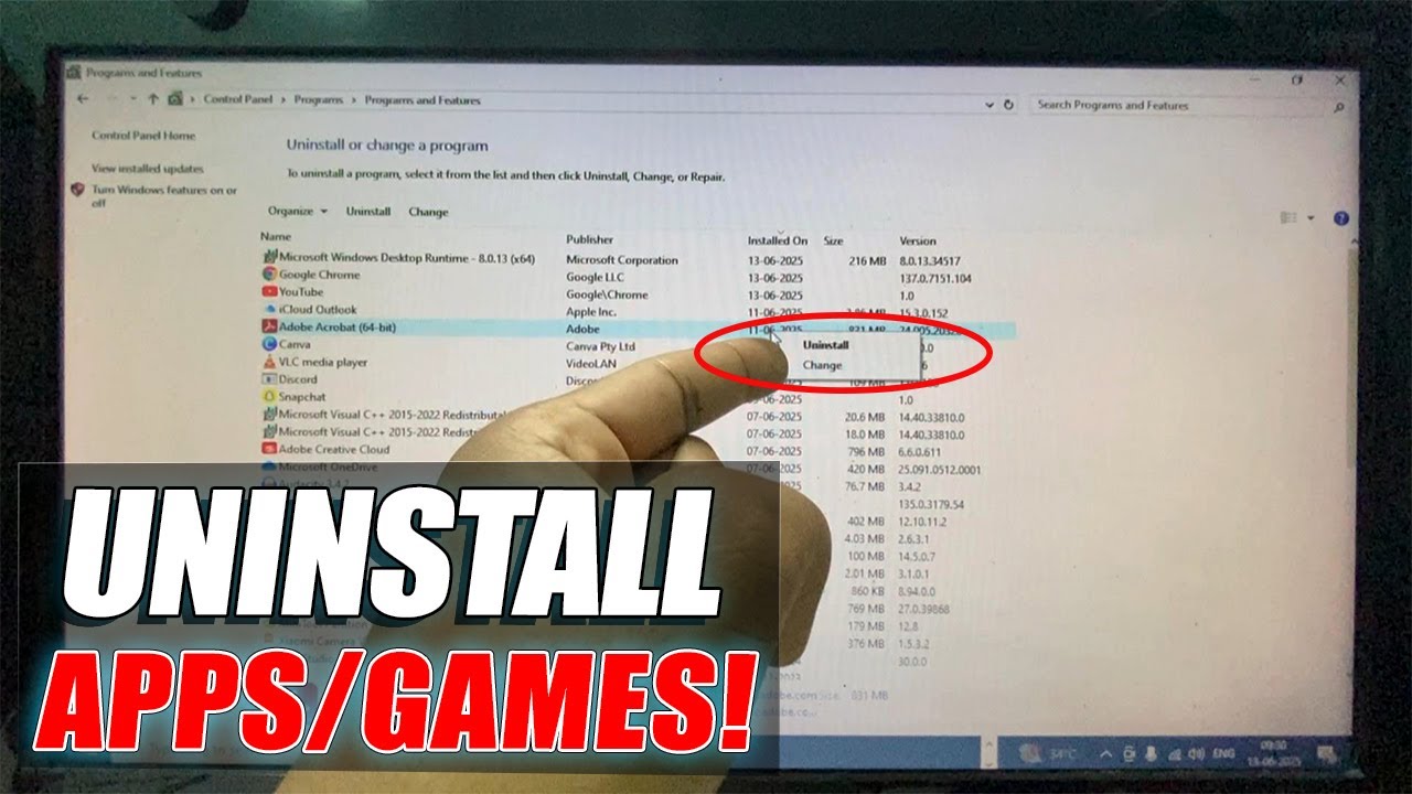how to uninstall apps & games on windows pc? - YouTube