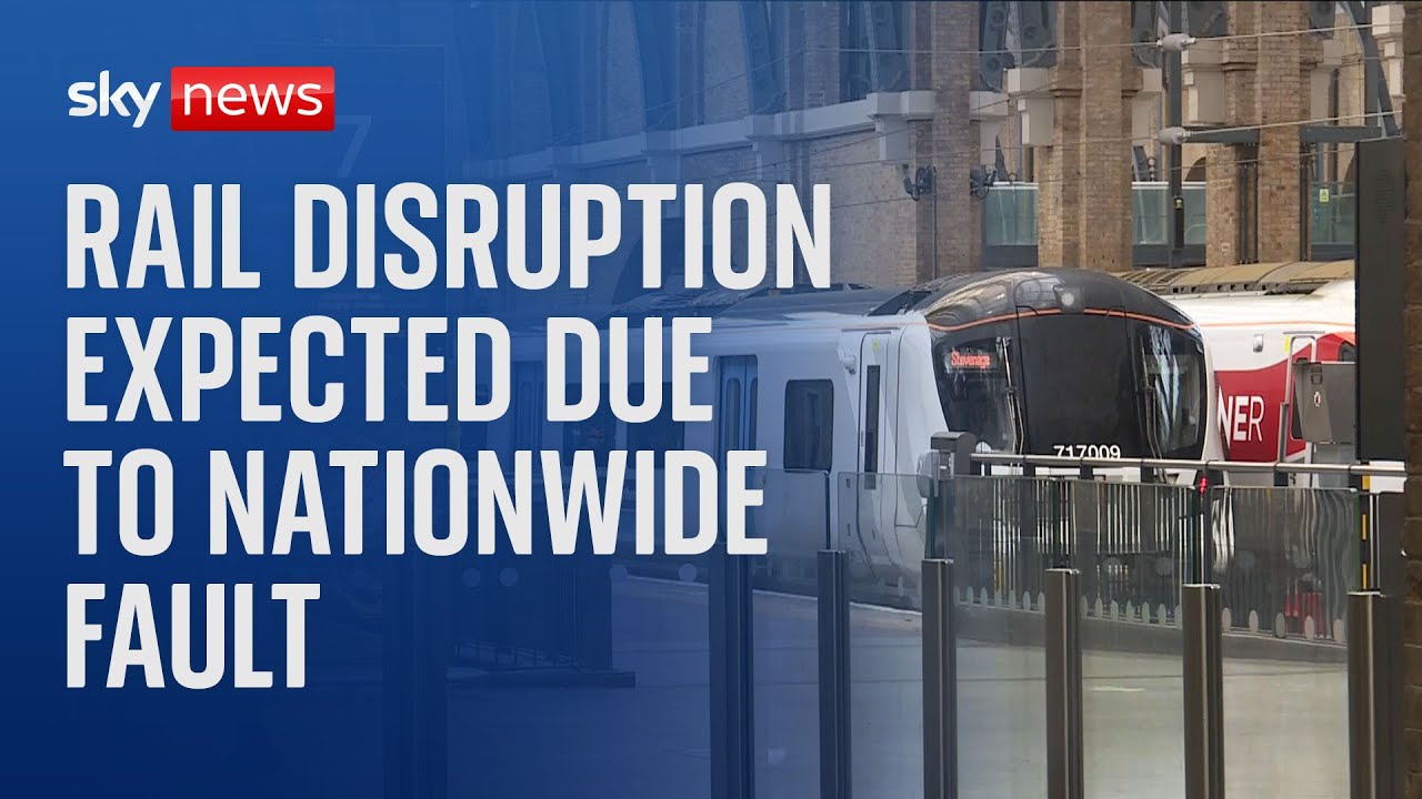 National Rail Network disrupted after nationwide communications fault ...