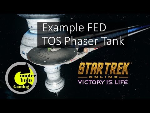 Example TOS Phaser Tank Build | Star Trek Online Survivability