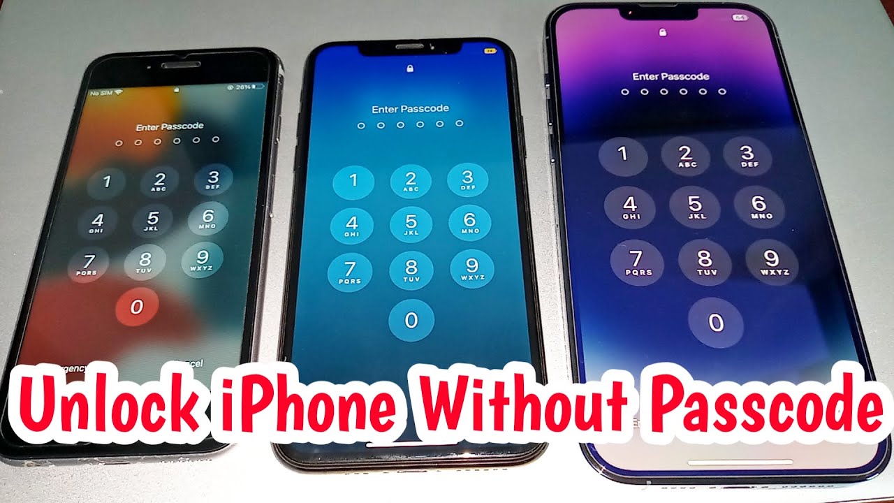 Forgot iPhone Passcode.! How To Unlock iPhone Without Passcode - YouTube