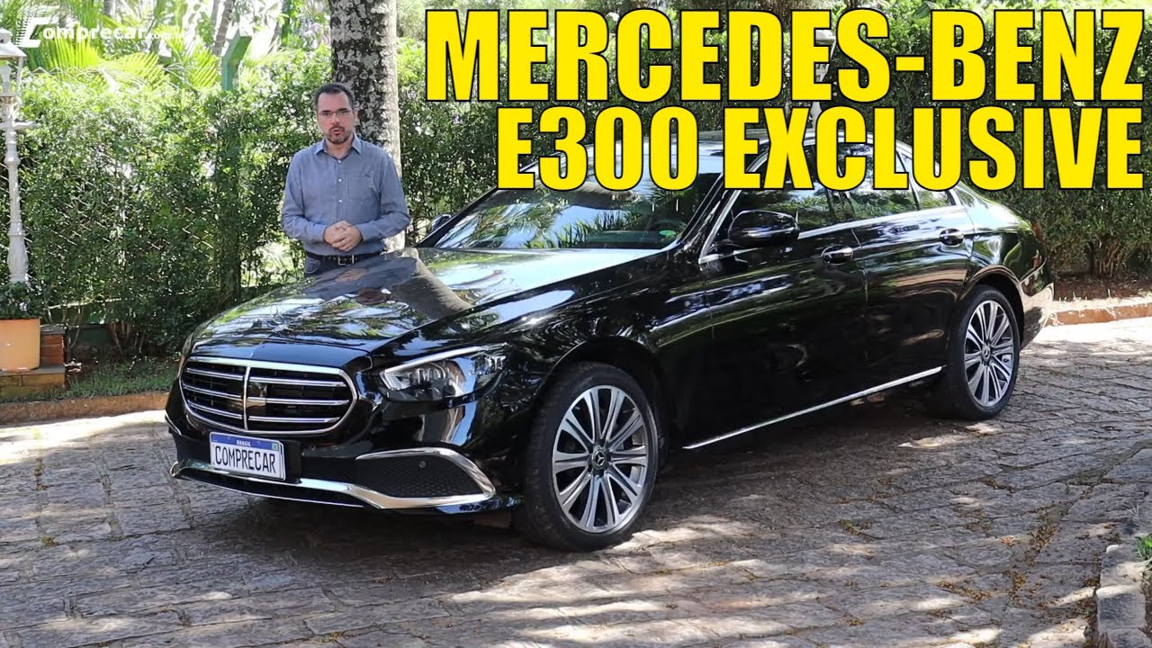 Avaliação: Mercedes-Benz E300 Exclusive 2022 - YouTube