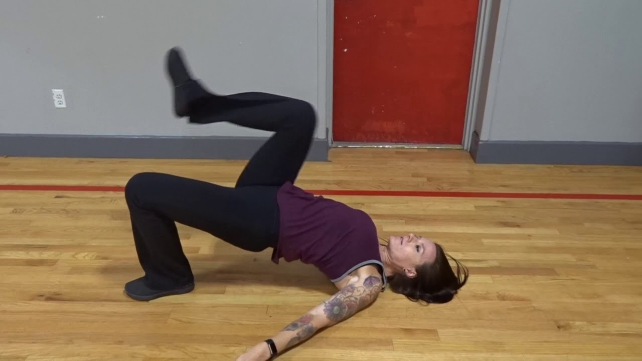 How to do a Marching hip bridge - YouTube