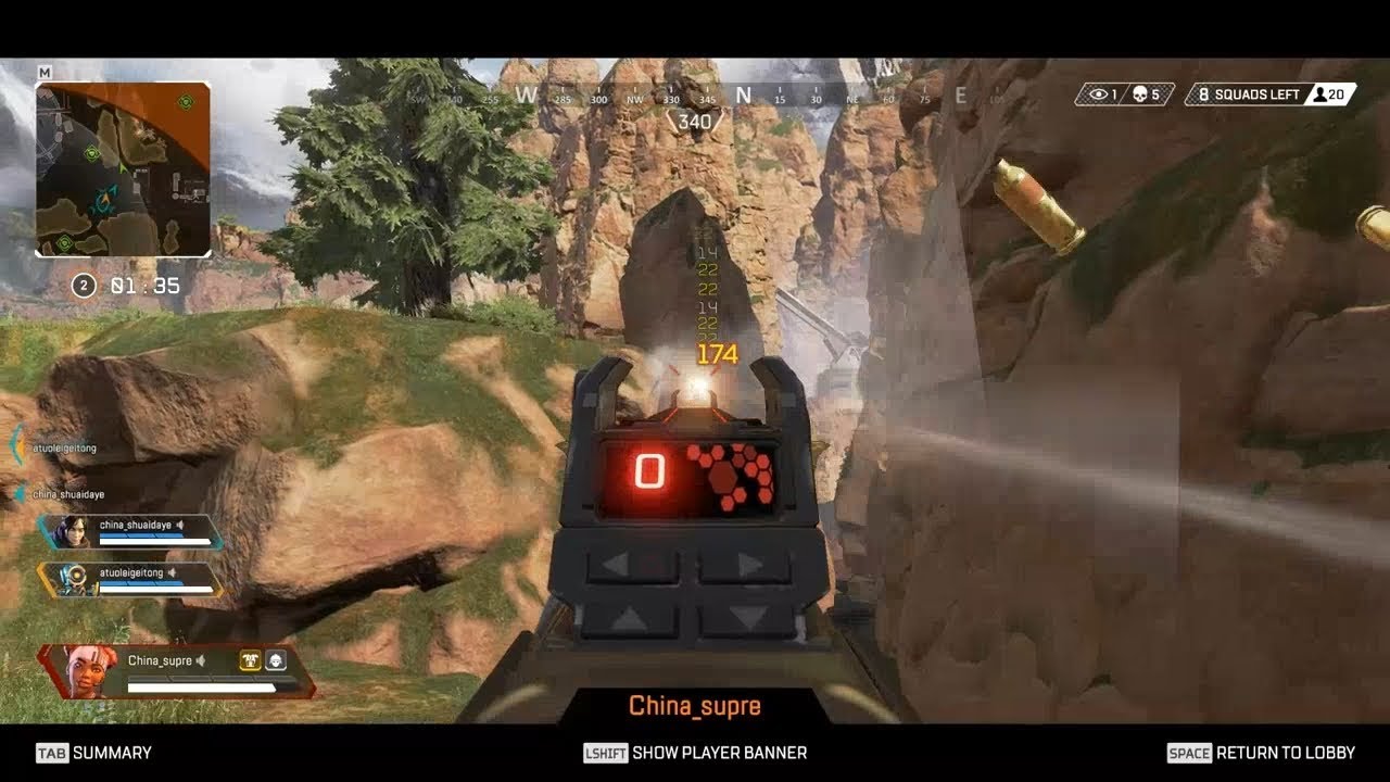 Apex Legends - Chinese player using aimbot / hack - YouTube