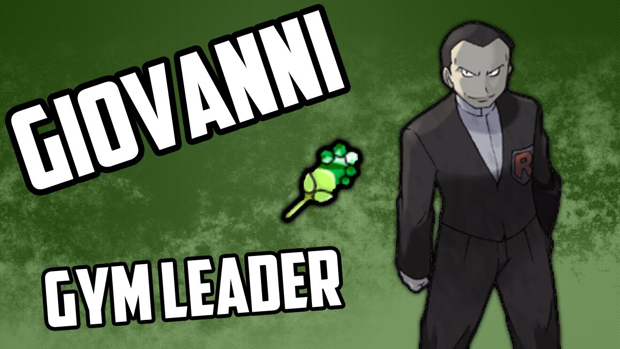 Giovanni Gym Leader