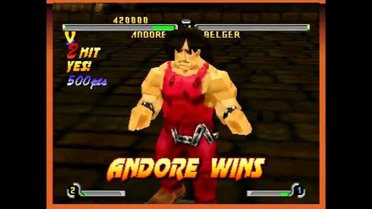 Final Fight Revenge (Sega Saturn) Arcade Mode as Andore - YouTube