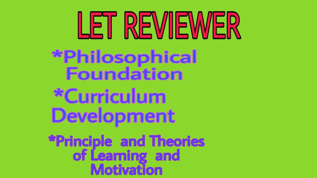 LET REVIEWER FOR TEACHERS BOARD EXAM IN PHILIPPINES YouTube let-reviewer-for-teachers-board-exam-in-philippines-youtube