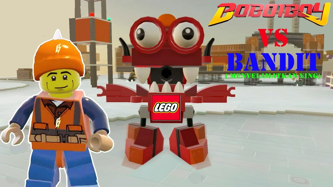 Boboiboy Lego VS Penjahat - Menyelamatkan Ying - YouTube