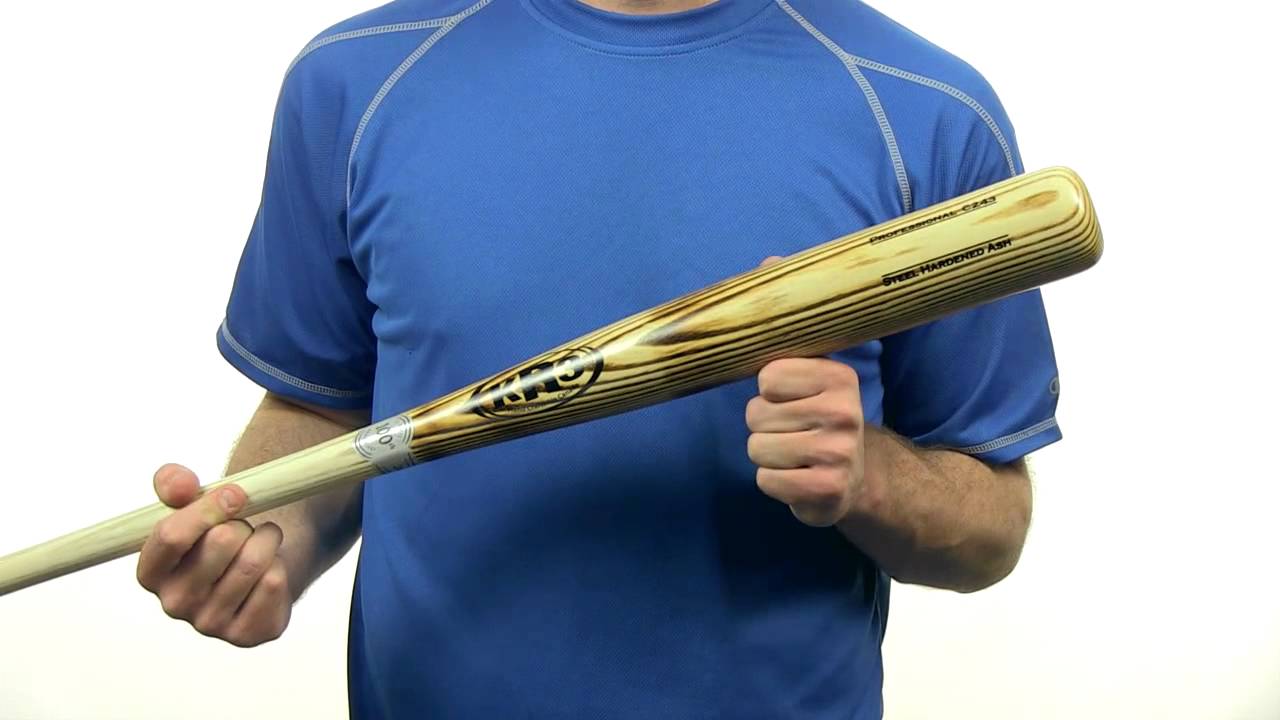 KR3 Steel Hardened Ash Wood Bat: SHA243 Adult - YouTube