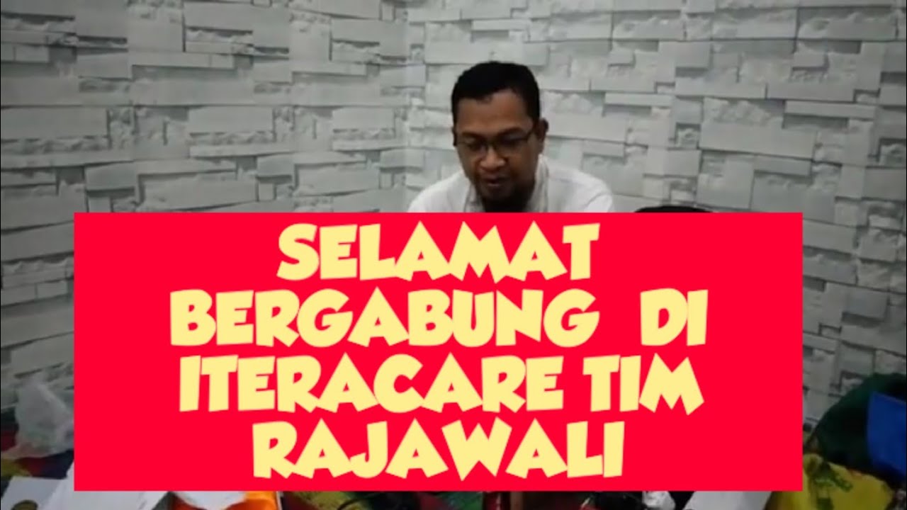 Selamat bergabung di Iteracare Tim Rajawali, semoga semakin sehat ...