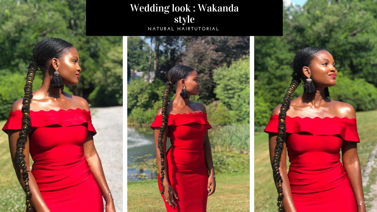 WEDDINGSERIES: How to go to a wedding Wakanda style | NO BRAIDS OR ...