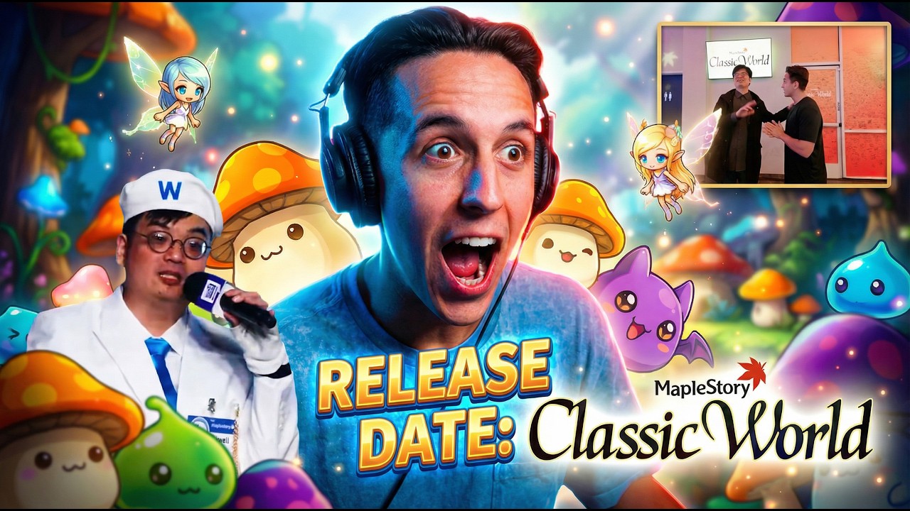 MapleStory Classic Release Date CONFIRMED What We Know - YouTube