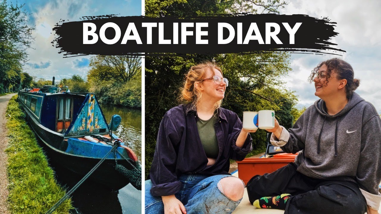 A DAY IN THE LIFE on our 62ft NARROWBOAT! | Life on Lavender Lee - EP ...