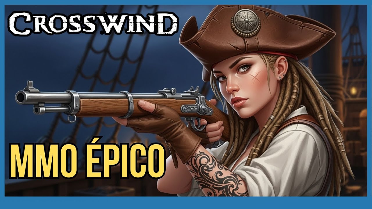 CROSSWIND UM MMO DE PIRATA QUE VOCÊ PRECISA CONHECER! - YouTube