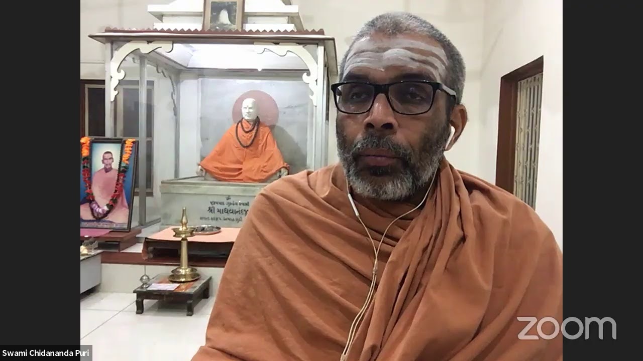 Swami Chidananda Puri - Saturday, November 21st, 2020 - English ...