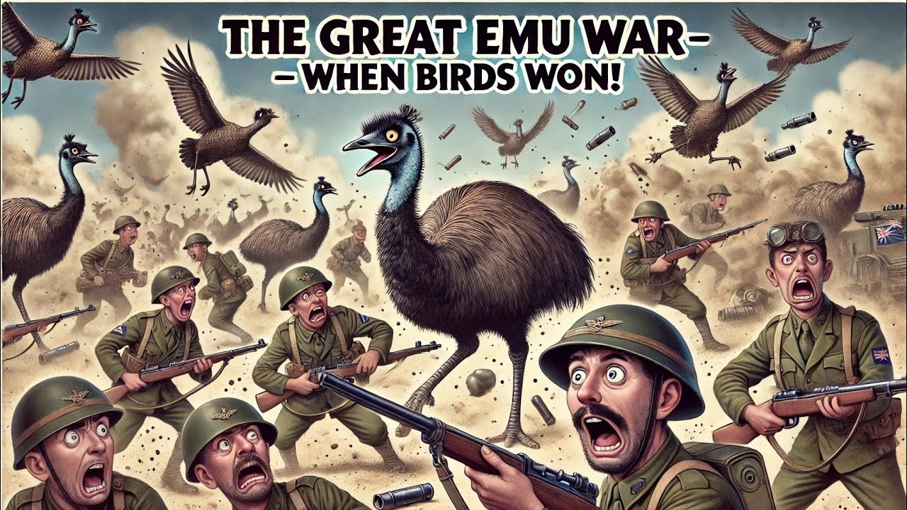 The Great Ému War — 1932 - YouTube