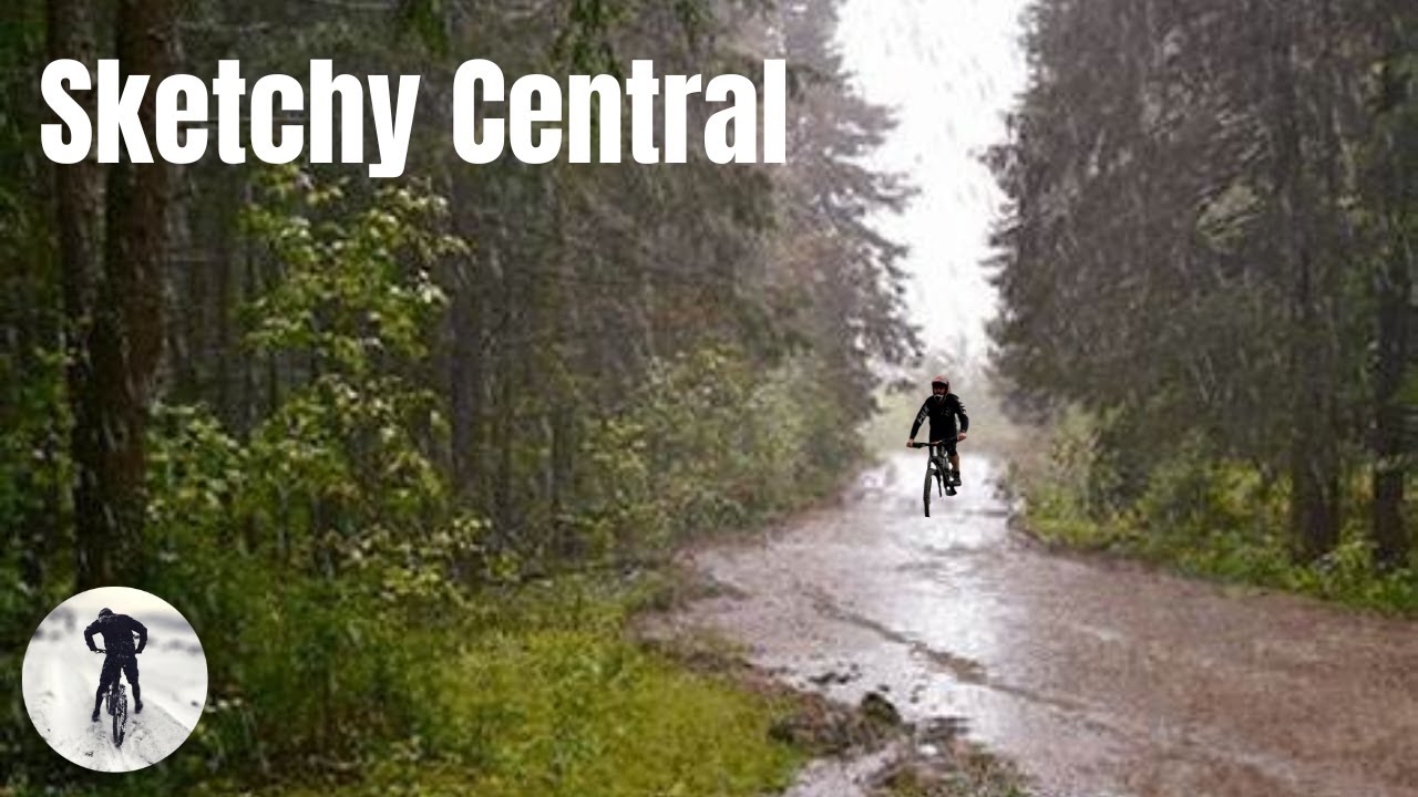 Treacherous Weather In Wharncliffe Woods - Stoked To Get Soaked - YouTube