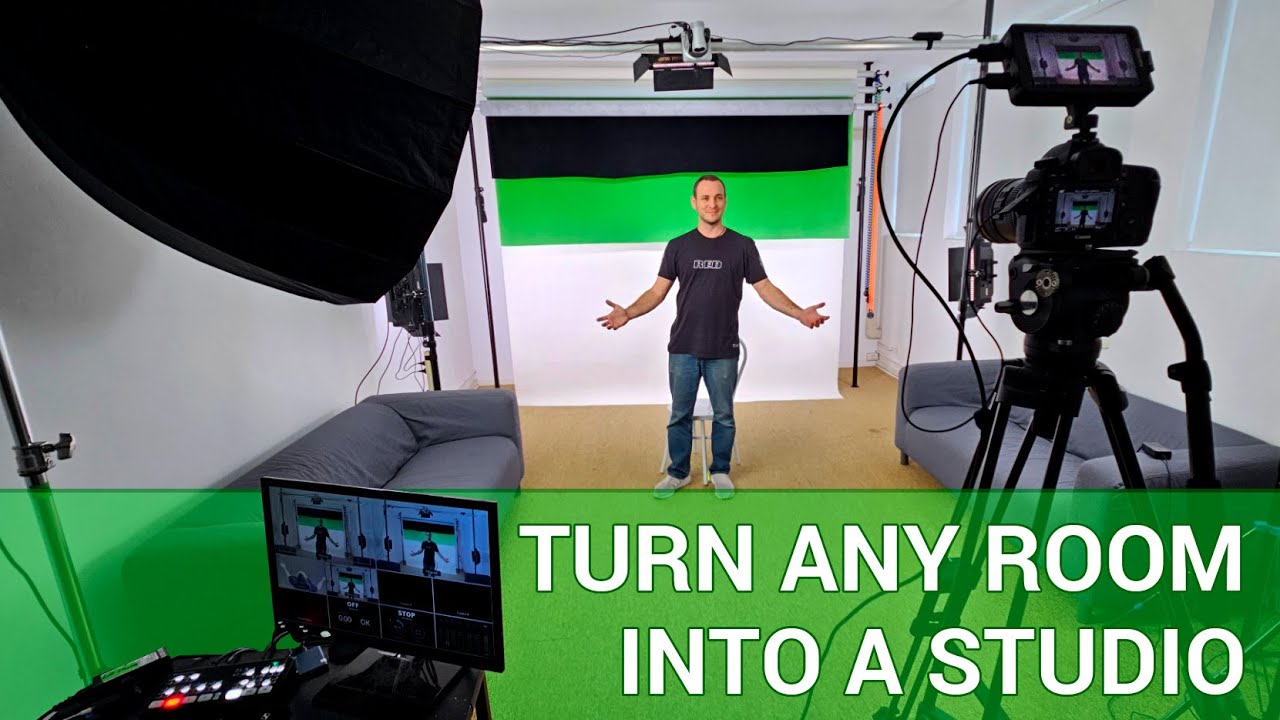 Want to turn a spare room into a Content Creation Studio? - YouTube