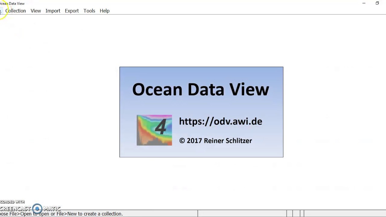 Export excel data to odv - YouTube