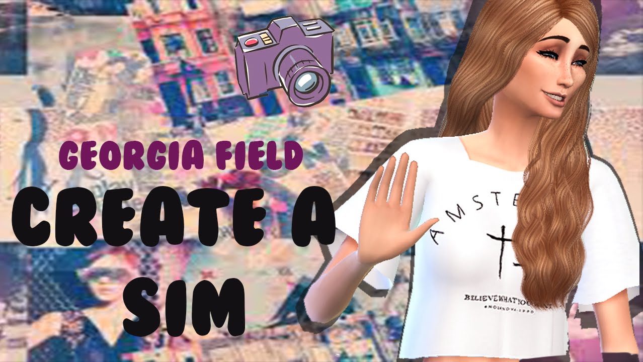 The Sims 4 CAS | EP 3 | Make-a-friend | Georgia Field - YouTube