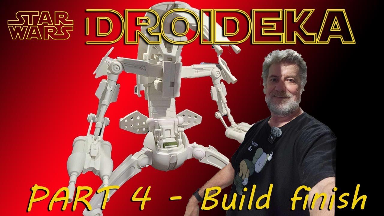 Finishing the build of my life sized Droideka from Star Wars - YouTube