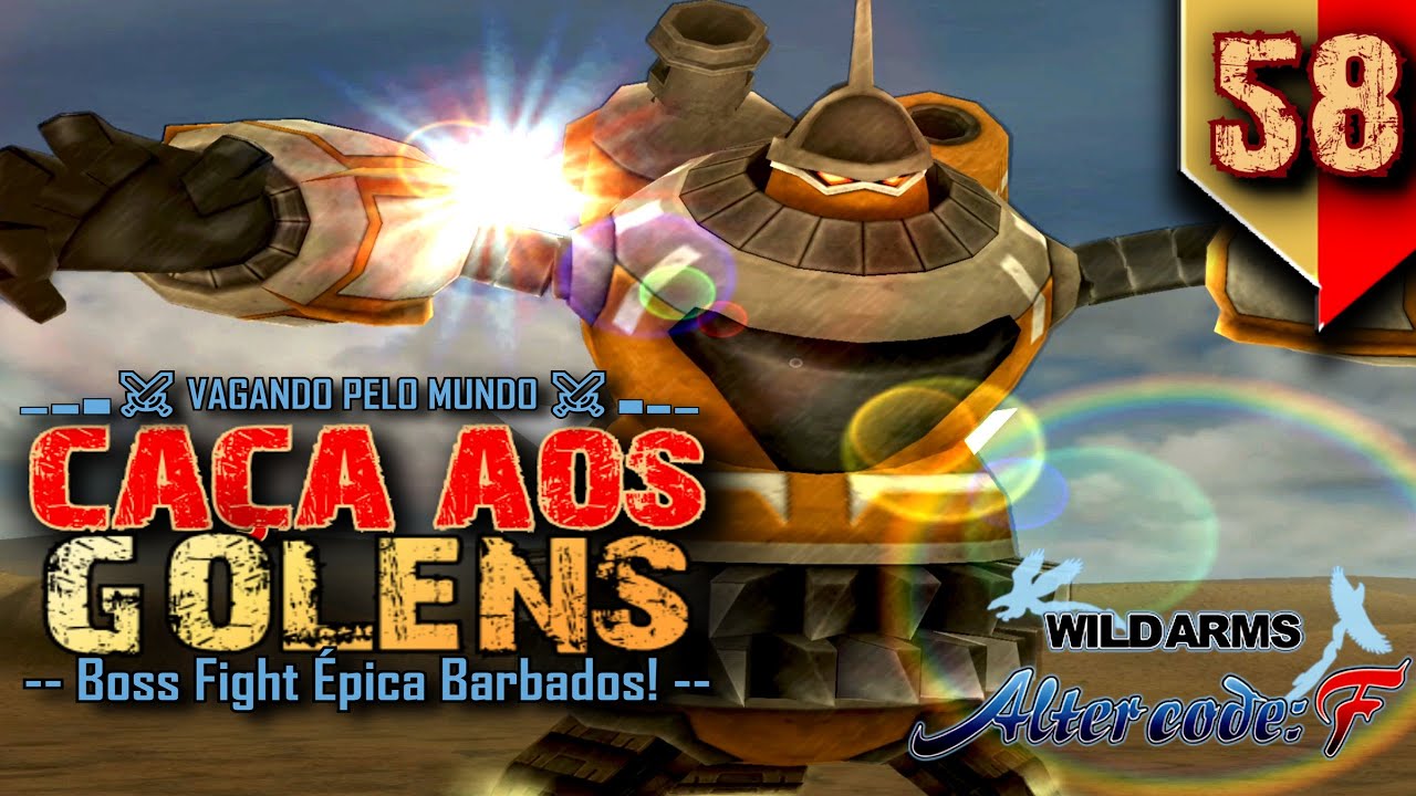 WILD ARMS 1 REMAKE #58 | "Aberta a TEMPORADA de CAÇA A GOLENS!" [PS2 ...
