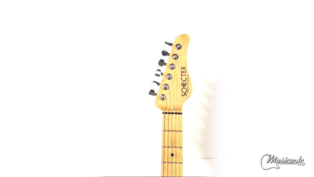 Schecter Usa Custom Shop Master Works Traditional - YouTube