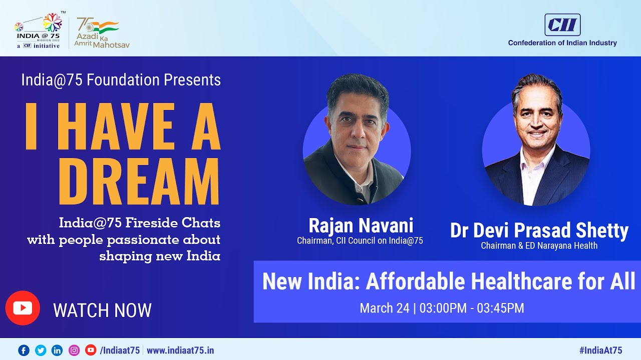 Fireside Chat with with Dr Devi Prasad Shetty, Chairman & Executive ...
