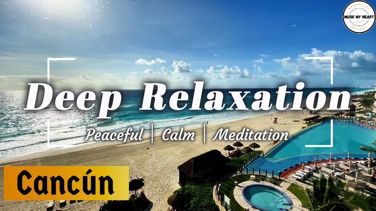 Paradise with Amazing views of Caribbean🏝️ Relaxing Soothing Music ...