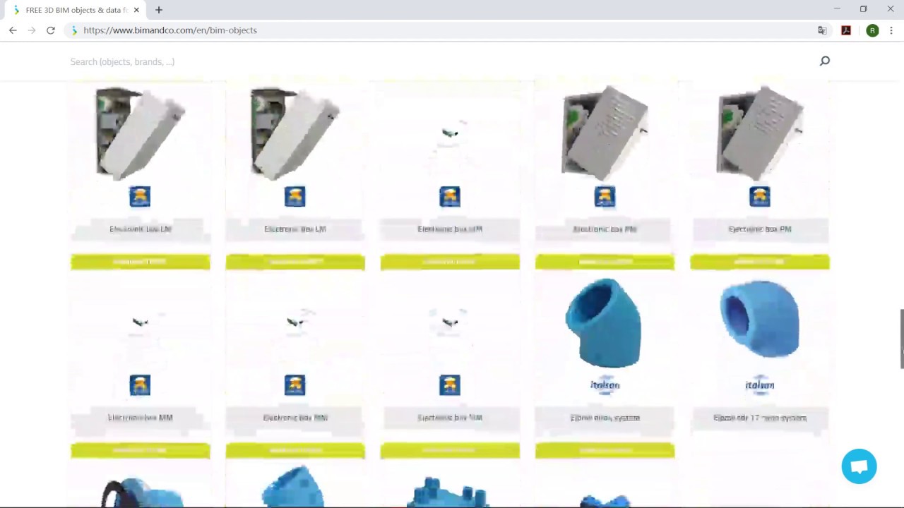 Free BIM objects Platform for BIM content + manufacturer data , 免费构件库，高 ...