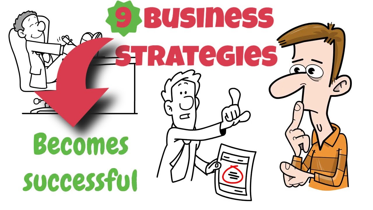 9 Business Strategies to Get Success in any Business (Animated) - YouTube