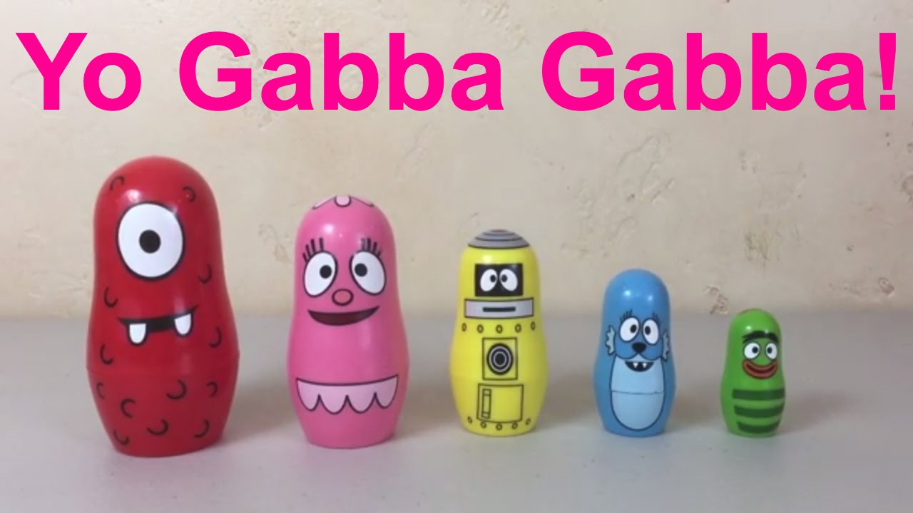 YO GABBA GABBA FRIENDS MUNO FOOFA BROBEE TOODEE PLEX! - YouTube