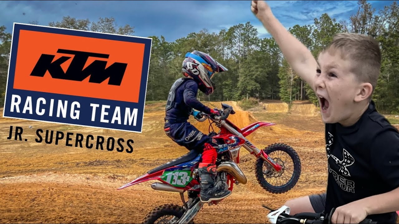 Best Christmas surprise ever, we got selected to Race KTM JR SX ...