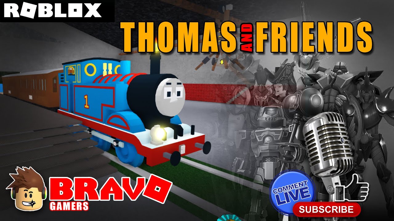 Thomas and friends - playing thomas - roblox thomas - kereta thomas ...