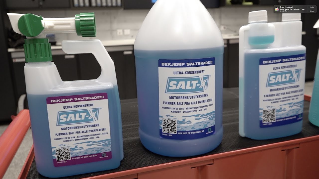 Salt-X : Løsningen for å fjerne salt på bilen din - YouTube