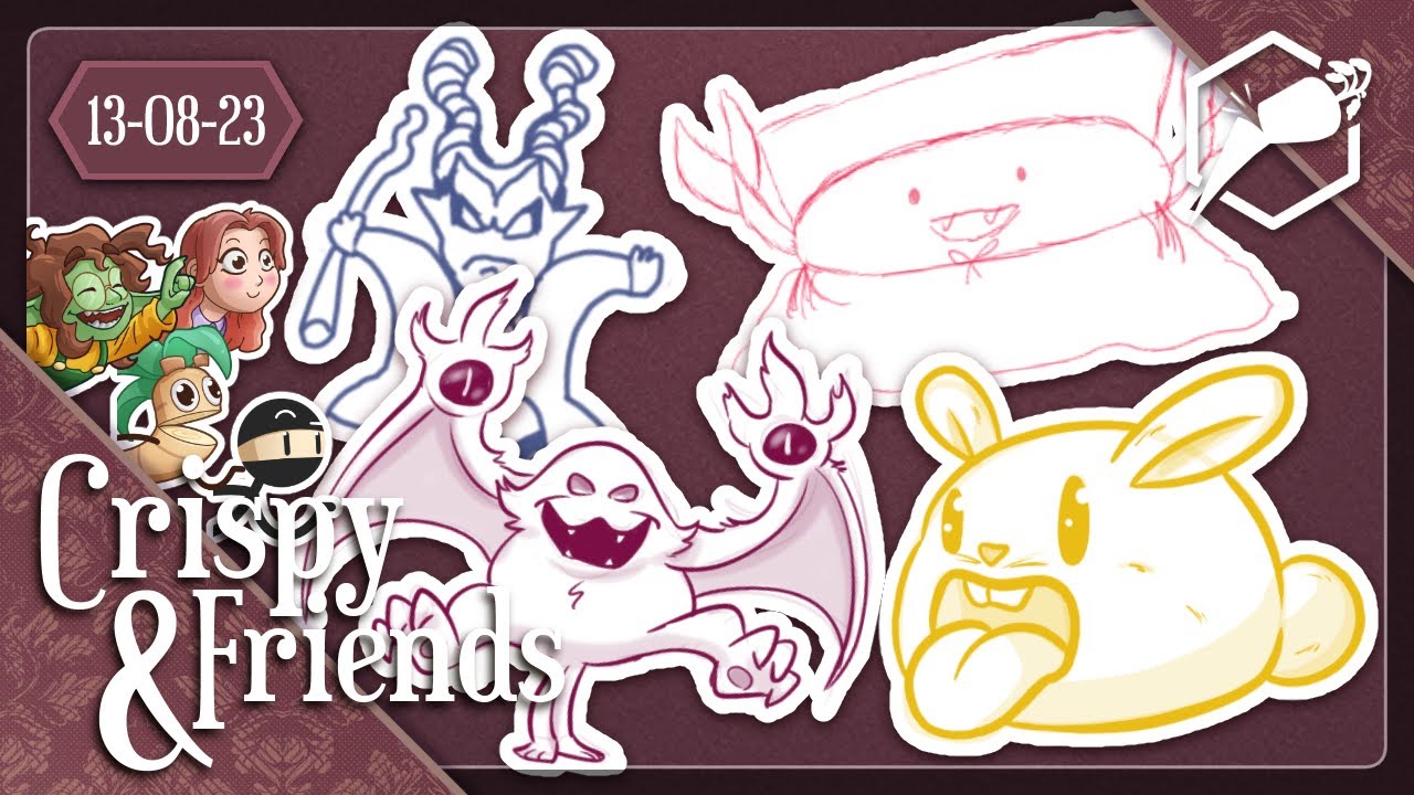 Redrawing Old, Tiny Sprites ~ Crispy & Friends - YouTube