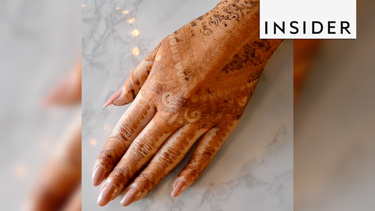 Solange Boudreau creates intricate henna designs - YouTube