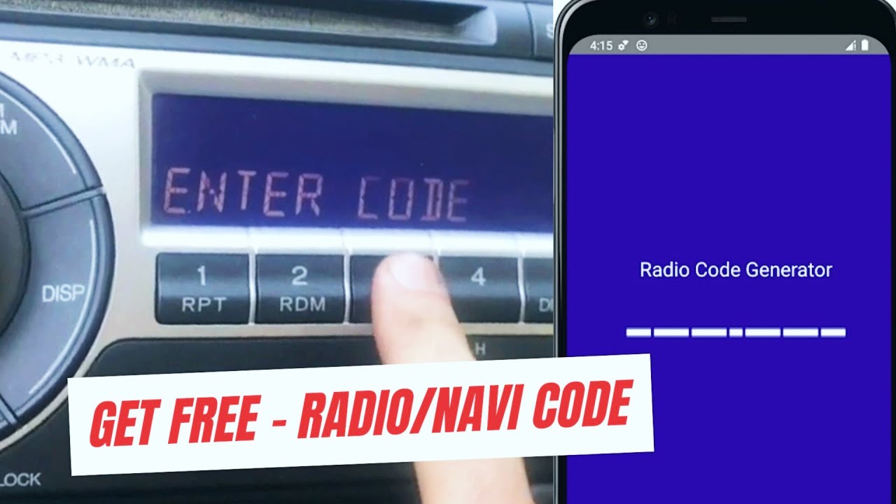 WHERE TO FIND CODE FOR RADIO FORD SONY 6000CD, PIN FOR FACTORY RADIO ...