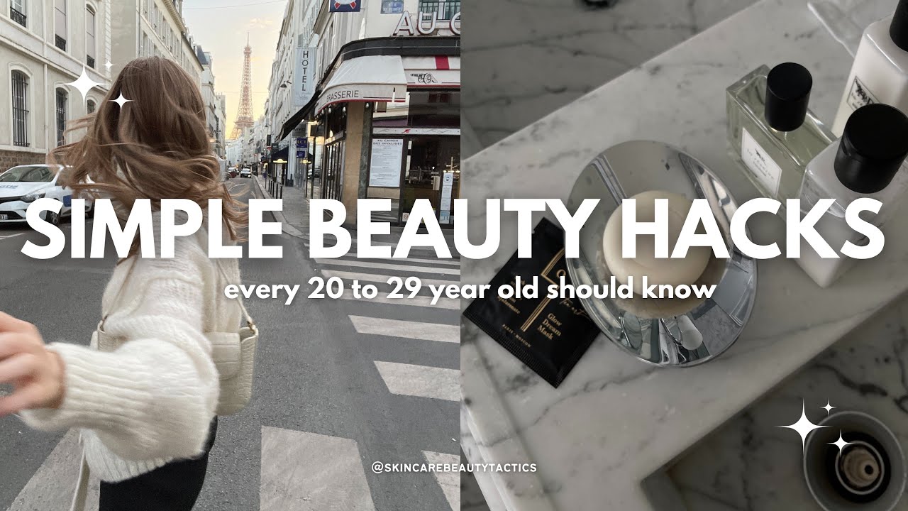 Simple beauty hacks unique beauty tips - YouTube