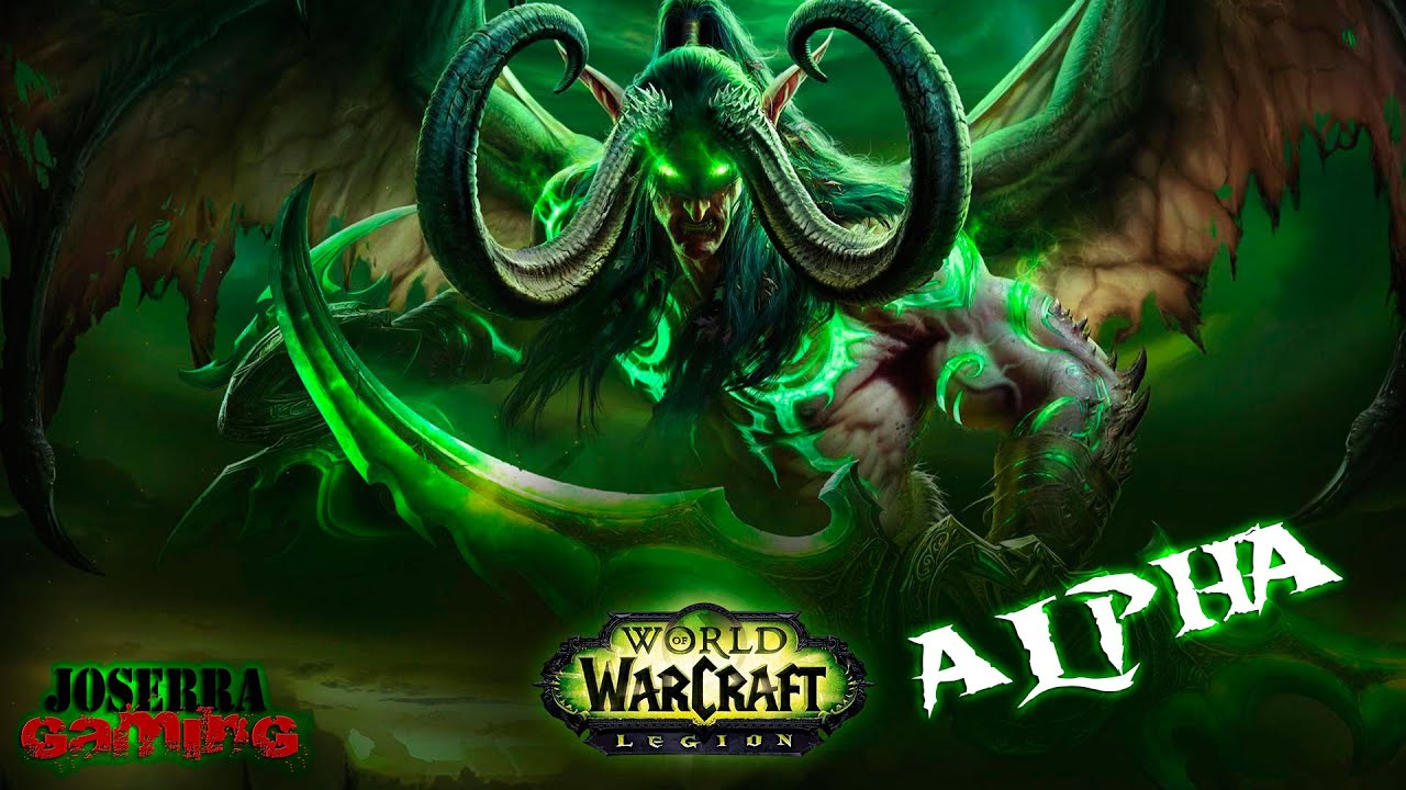 WoW: Legion Alpha 31 - Starting Aszuna quest - Illidari Stand - YouTube