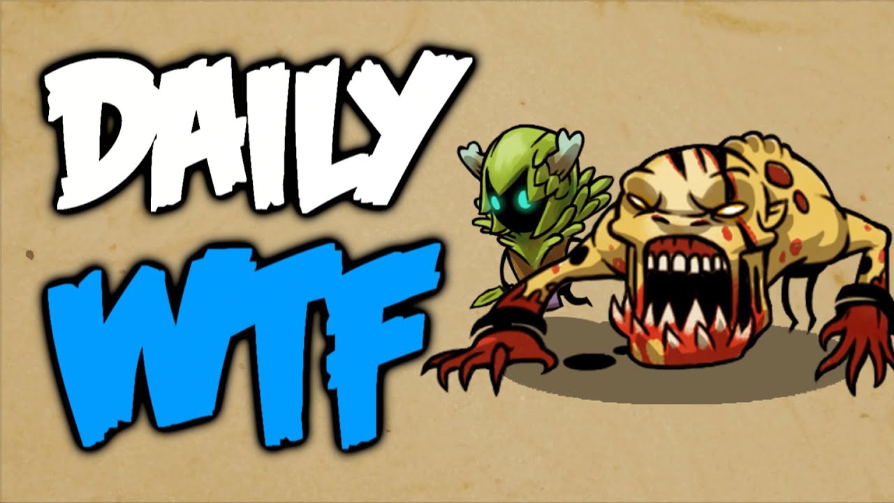 Dota 2 Daily WTF - 2Big4U - YouTube