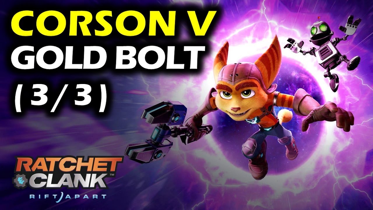Corson V Gold Bolt Locations | Ratchet and Clank Rift Apart ...