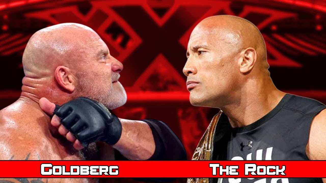 WWE Goldberg vs The Rock | Full Match - YouTube