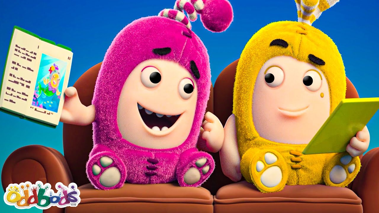 📖 Newt's Mermaid Booktok 📖 | Baby Oddbods | Funny Comedy Cartoon ...