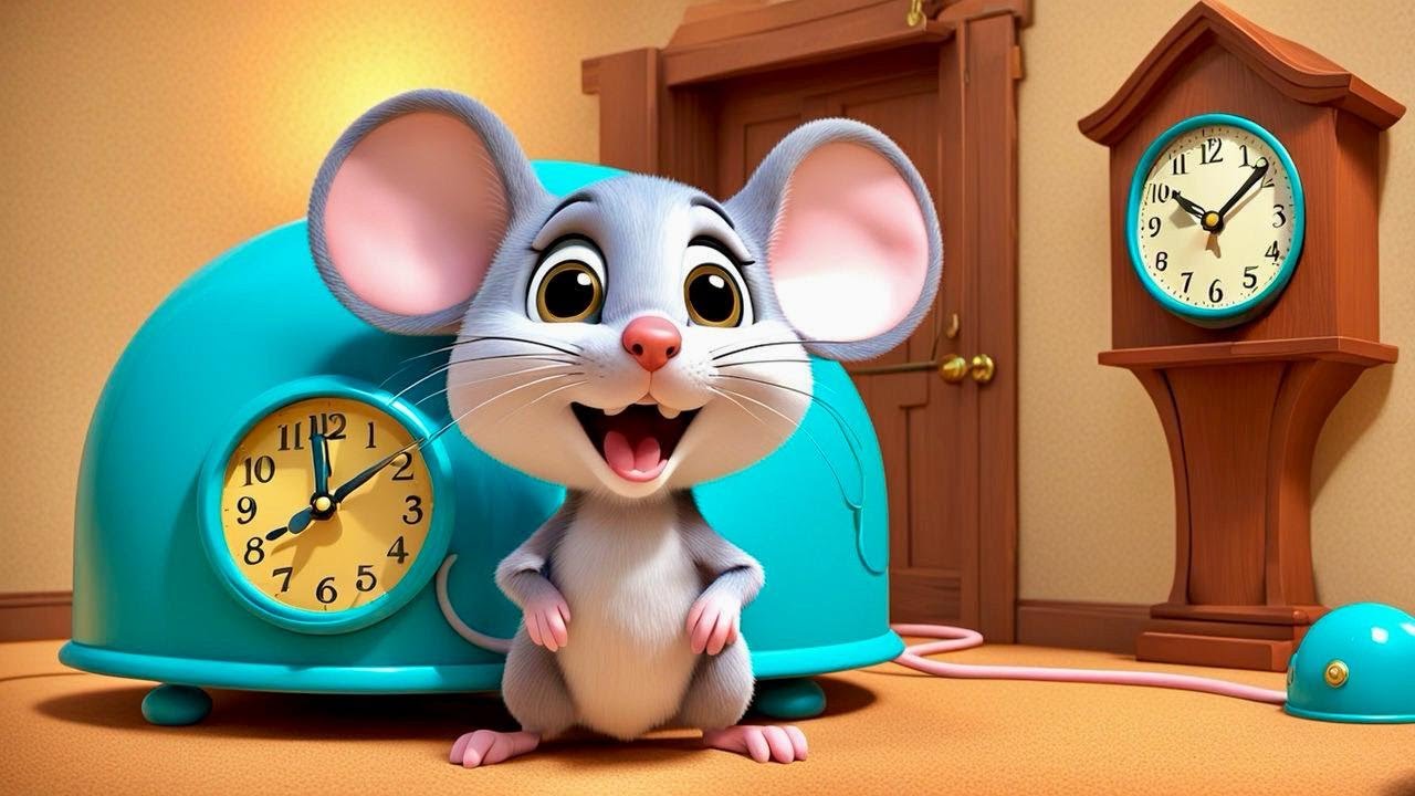 Hickory Dickory Dock | Fun Clock Song for Kids | Nursery Rhymes & Songs ...