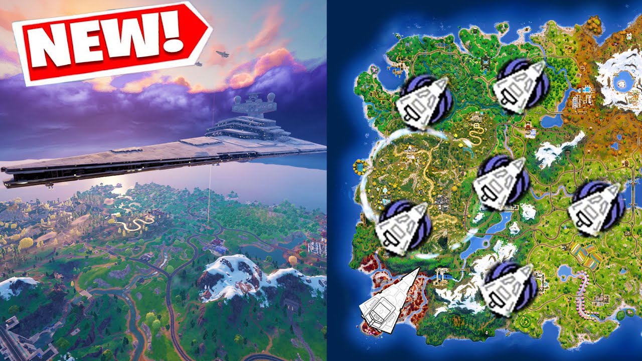 How to Easily Become a Star Destroyer in Fortnite Star Wars Update ...