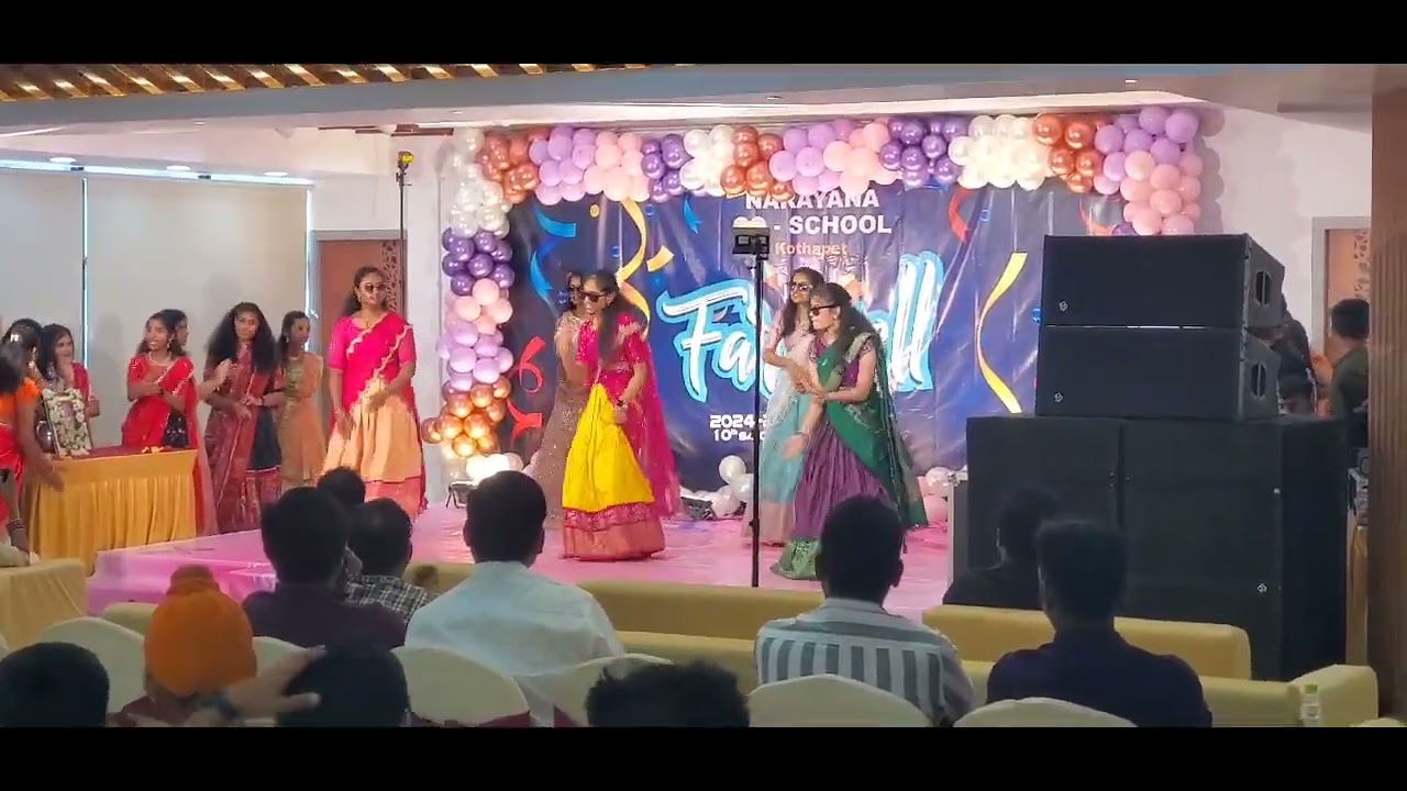 Farewell party of Narayana school at Mithra Banquet Hall - YouTube