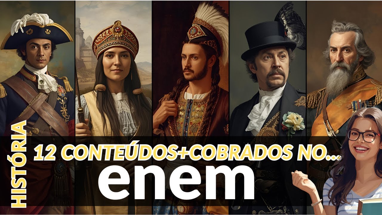 12 conteúdos de História que mais caem no ENEM - YouTube