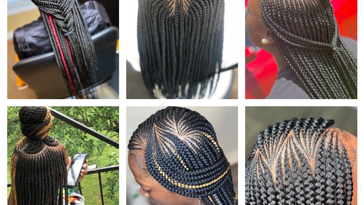 Gorgeous and trending three layers Ghana weaving hairstyles ideas # ...