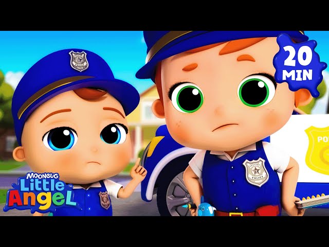 If I was a Police Officer! | Little Angel And Friends Kid Songs ...