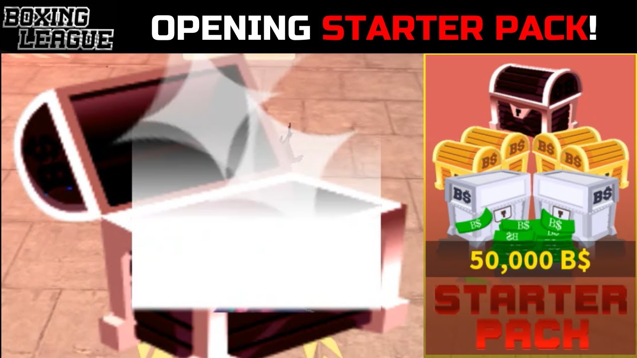 Opening a *RIGGED* Starter Pack! | Roblox Boxing League - YouTube